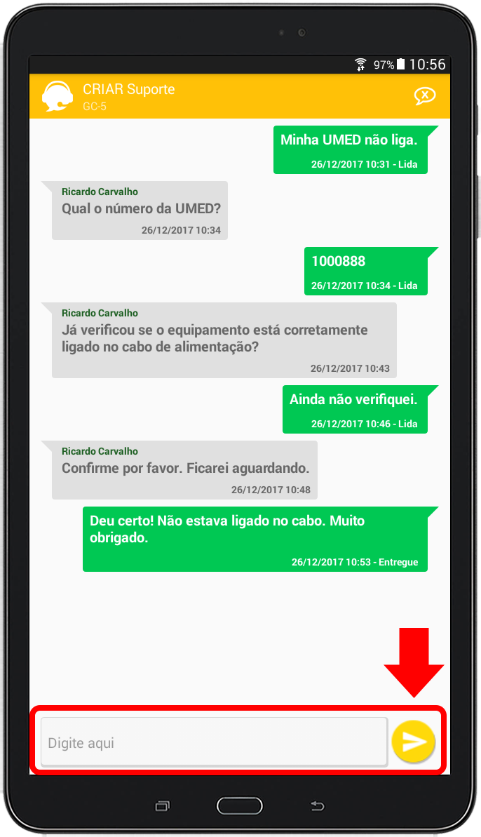 Tutorial de Instalação e Utilização do Atendimento de Suporte via CHAT